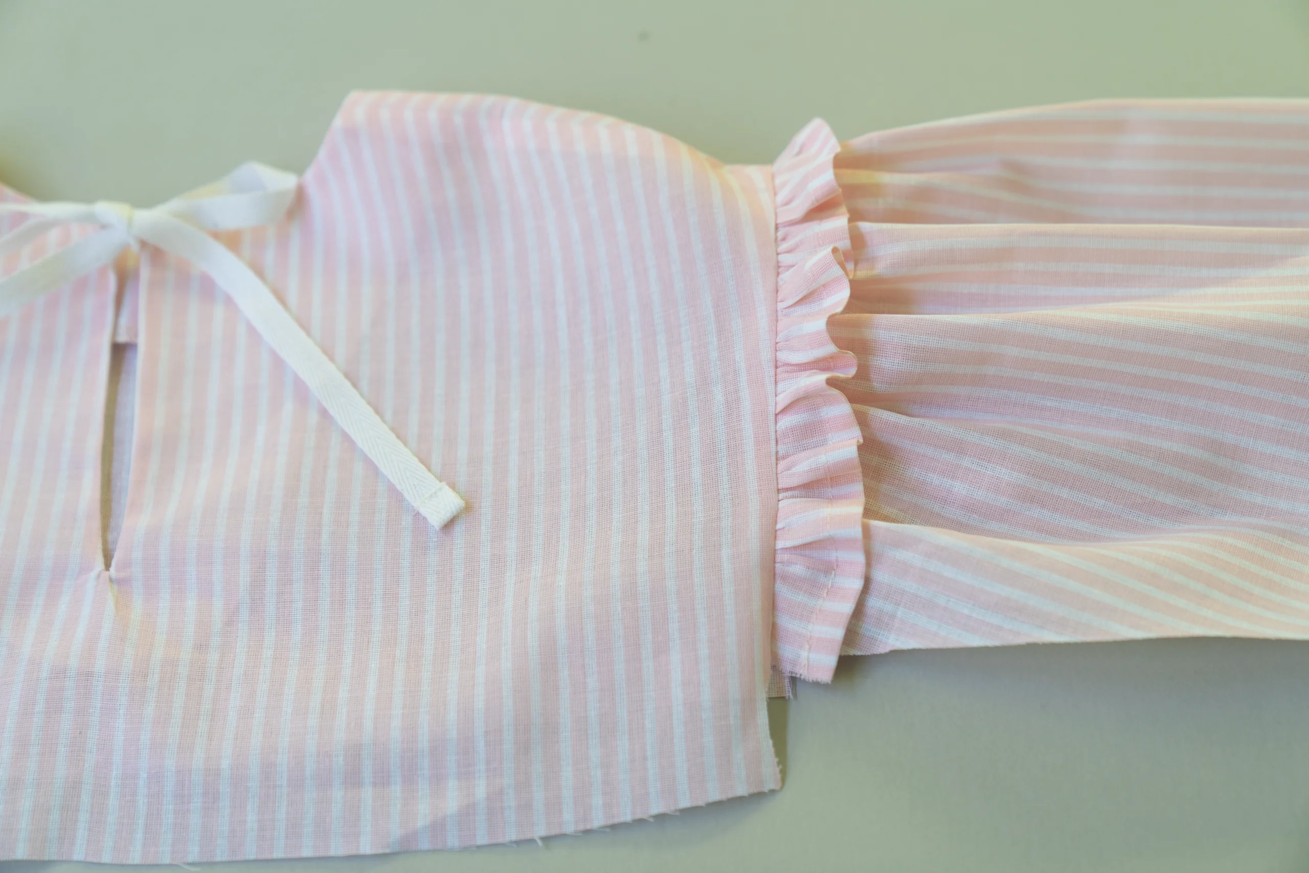 How to Sew a Ruffle on the Armhole of a Dress – Easy Tutorial Dear ...